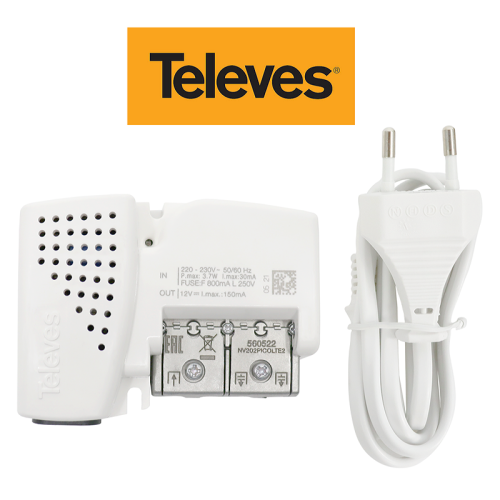 Wzmacniacz antenowy Televes Picokom 2 wyjścia filtr LTE/5G